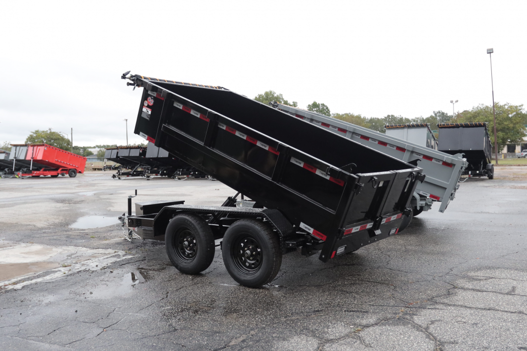 SUT 5' x 10' "Medium Duty" Tandem Axle Dump Trailer "Single RAM Lift" w ...